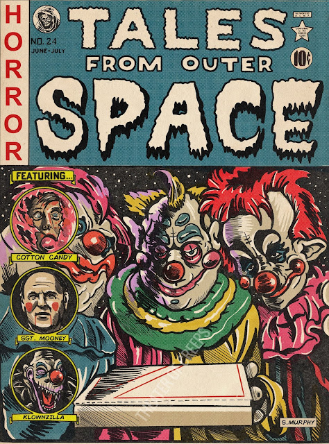 thehorrorsofhalloween: EC COMICS Style Artwork of HORROR MOVIES Part 2