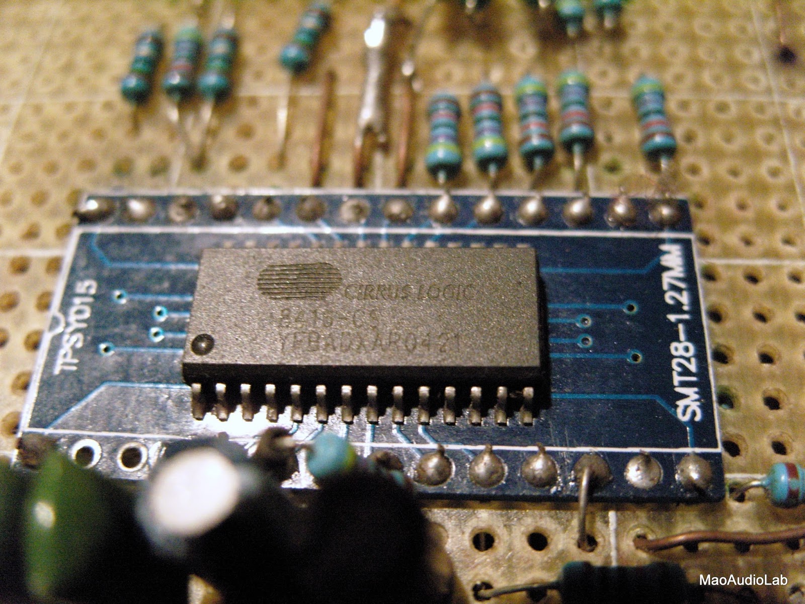 Mao Audiophile Modifications: "Il Violino" The DAC ! ... CS4398 ...