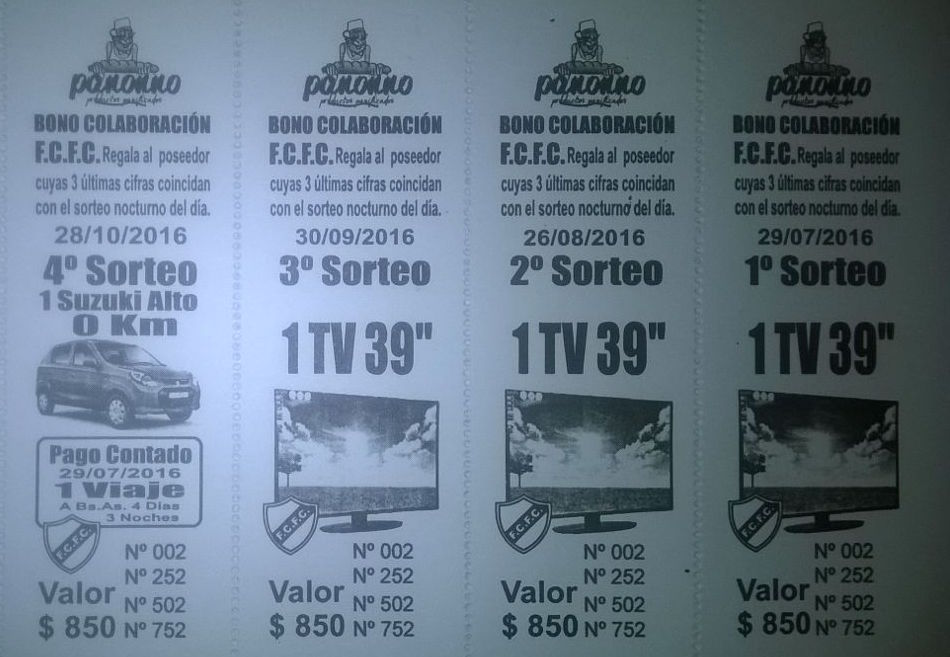 ¿Ya tenés tu bono colaboración? No te lo podés perder! - Ferro Carril F ...