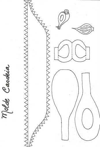 Perfeito Amor: MODELOS DE CANDEIA