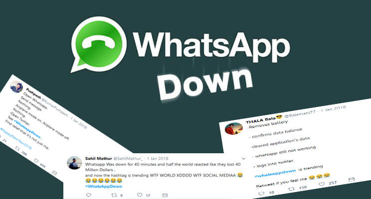 WhatsAppDown: WhatsApp crashes as world brings in New Year; Here is How ...
