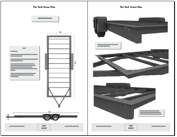 Simple Tiny Trailer House Plans | Tiny House Lifestyle - Small Space ...