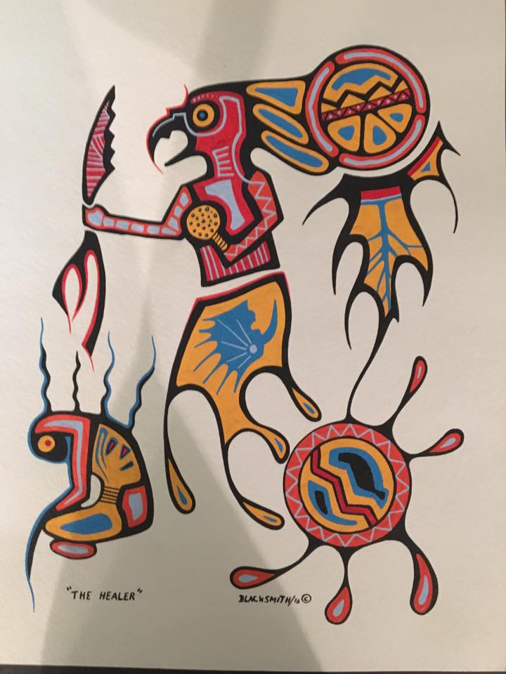 Ojibwe Confessions: Indigenous View Point: David Blacksmith Artist