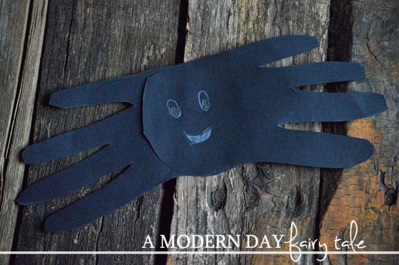 Easy Handprint Spider {A Kids Craft} — A Modern Day Fairy Tale