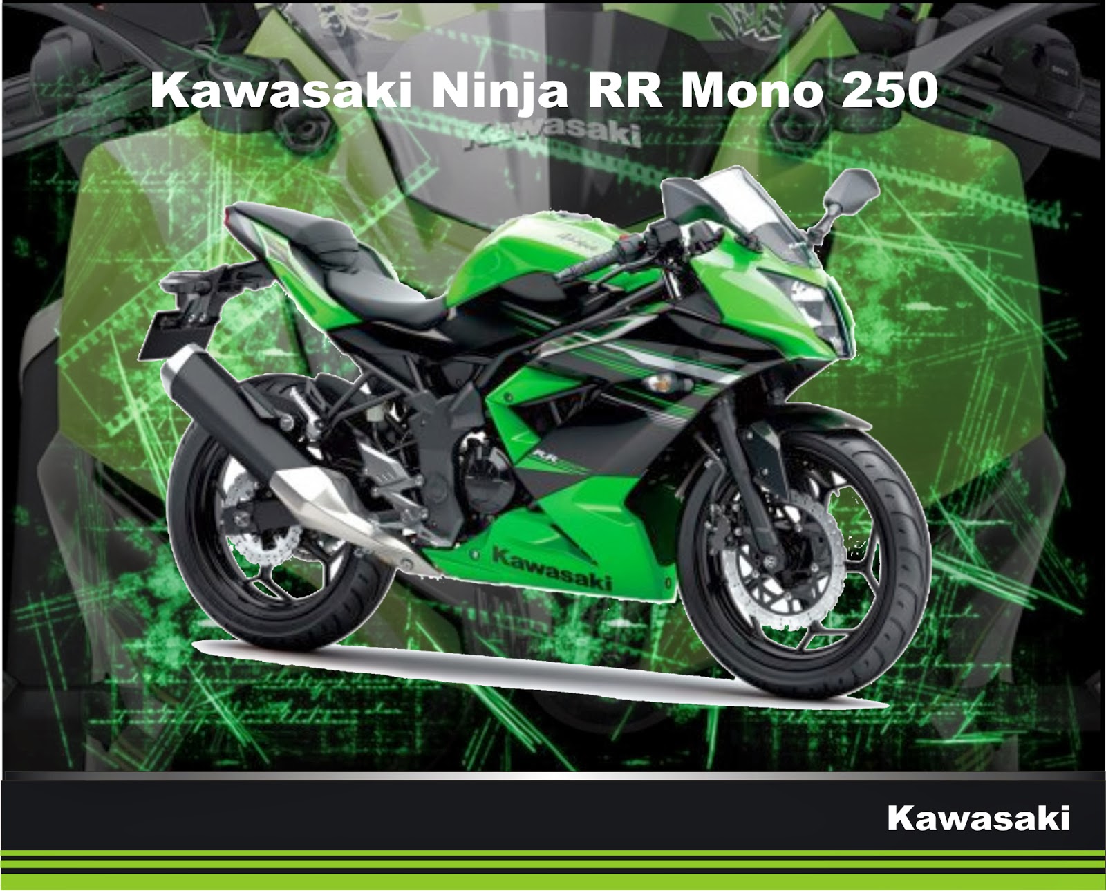 KAWASAKI GREENTECH TANJUNGPINANG: Kawasaki Ninja RR Mono 250 "New Born ...