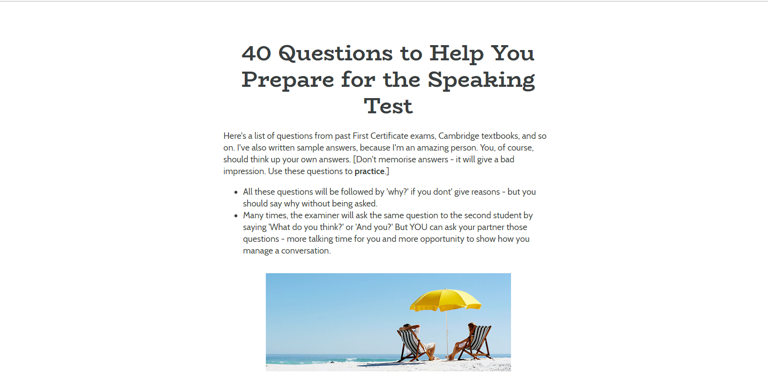 ESL FREAK FCE SPEAKING PART 4 USEFUL MATERIALS esl-freak-fce-speaking-part-4-useful-materials