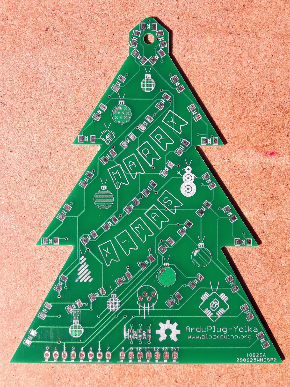 Blockduino Ёлка шилд для ардуино Xmas Tree Shield For Arduino