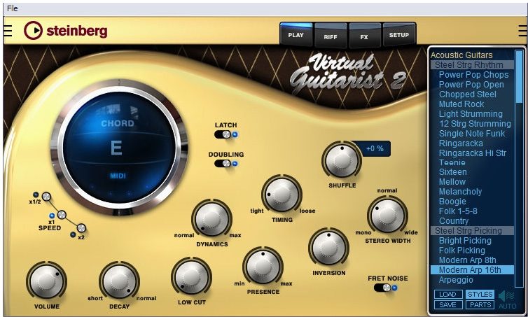 Steinberg Virtual Guitarist 2 FX VST WIN - Software Free