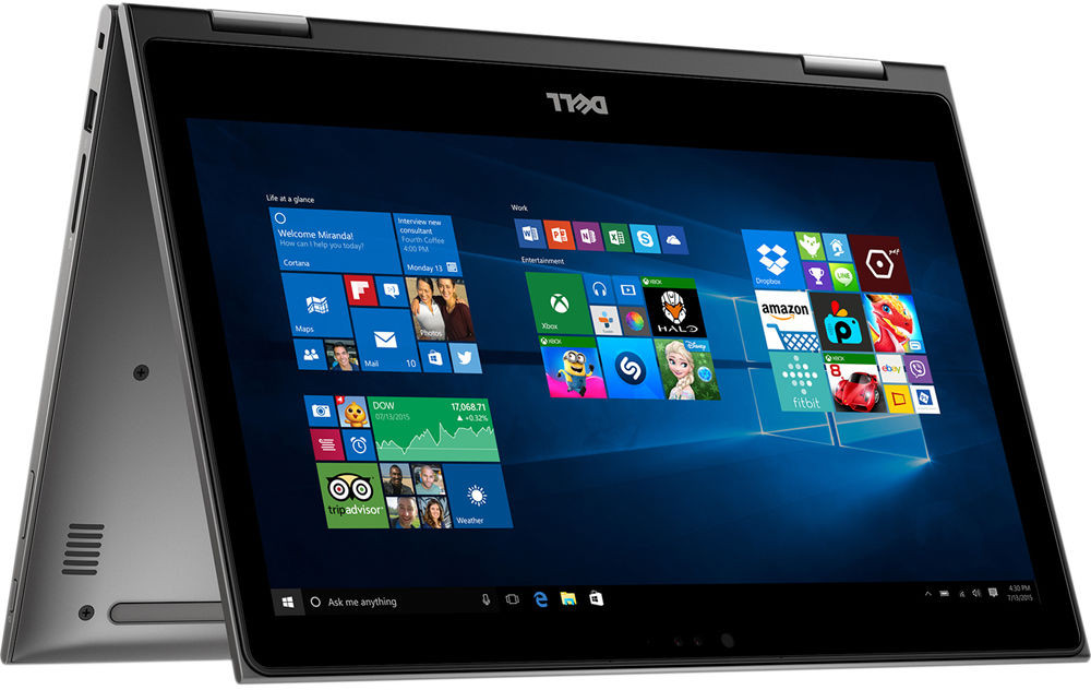 Dell Inspiron 13 5378. Convertible 13,3" Intel Kaby Lake (799 €)