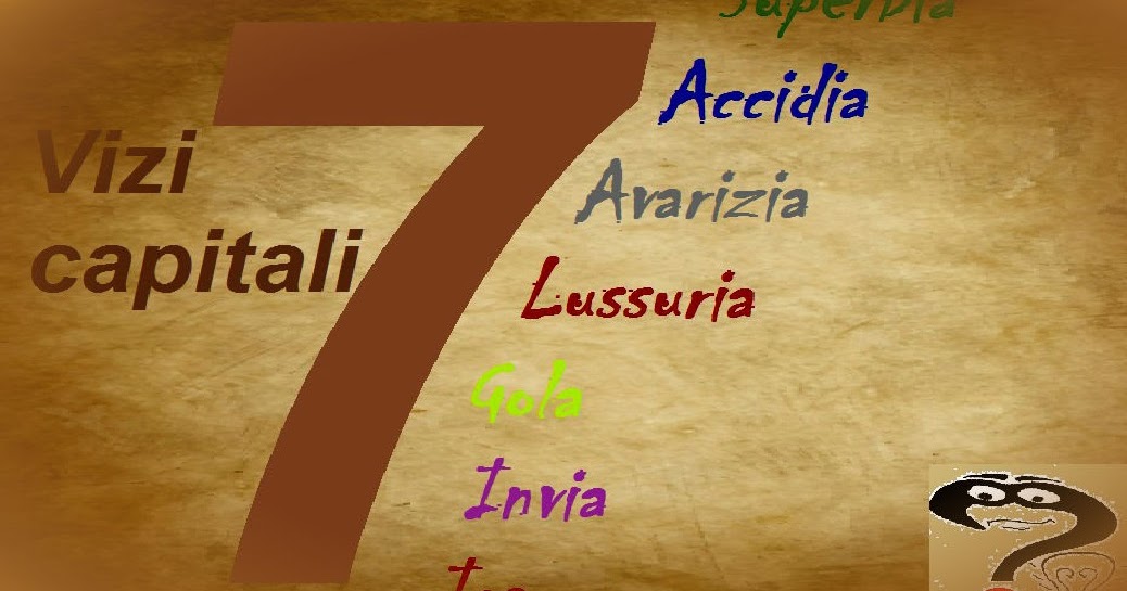 I SETTE VIZI CAPITALI