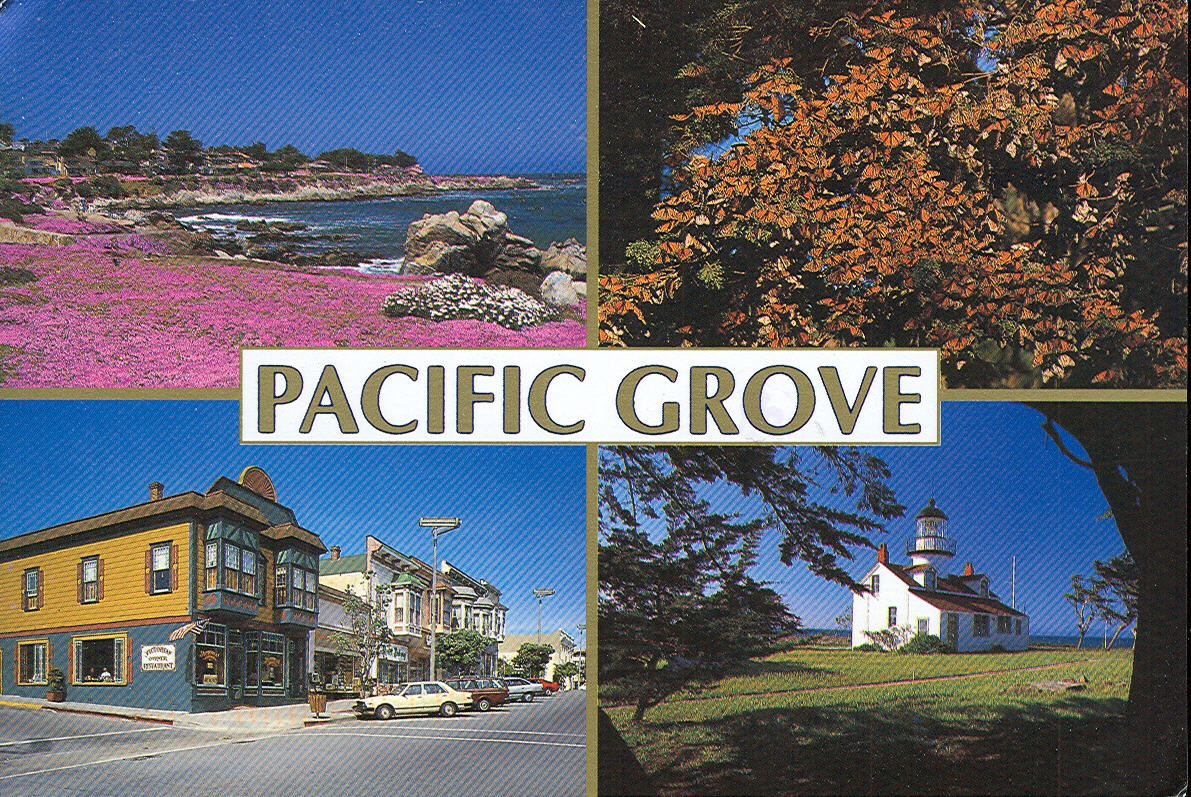 Vintage Travel Postcards: Pacific Grove, California