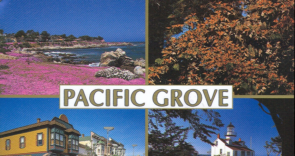 Vintage Travel Postcards: Pacific Grove, California