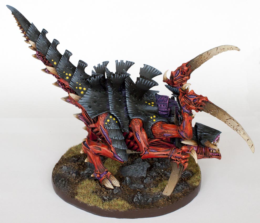 Showcase: Tyranid Scythed Hierodule - Tale of Painters