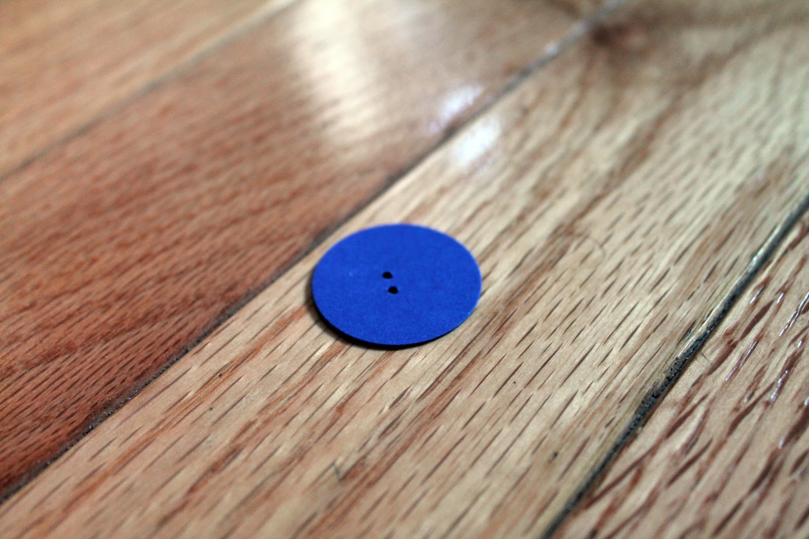 Taken by the Hand: 20 minute paper "button" garland