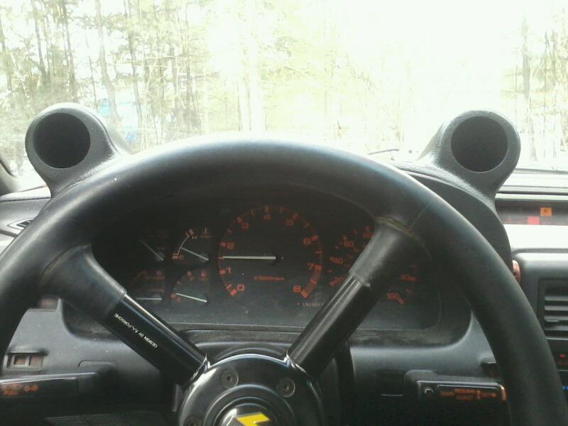 retro-spec/mazda FC3S RX7: RETRO-SPEC CARBON FIBER DASH GAUGE PANEL