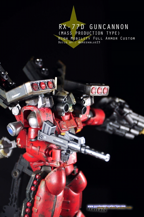 Custom Build: 1/144 Assault Guncannon - High Mobility Full Armor Custom