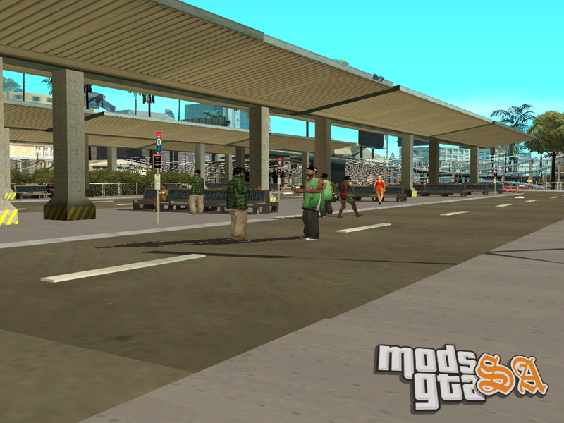 Mods GTA San Andreas: Terminal Rodoviário Praia de Santa Maria