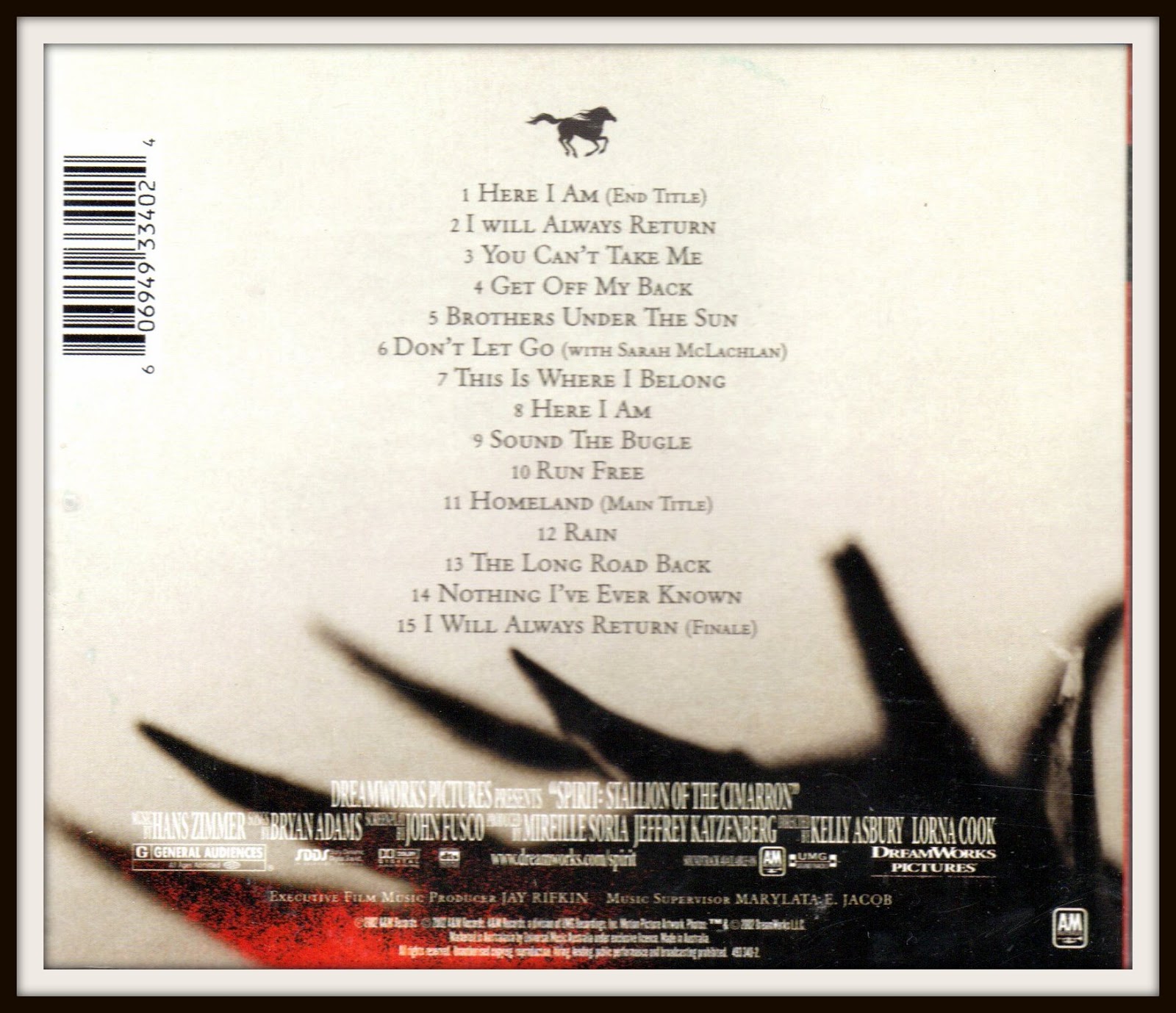 soundtrack heaven: Spirit, Stallion of the Cimarron..music from the ...