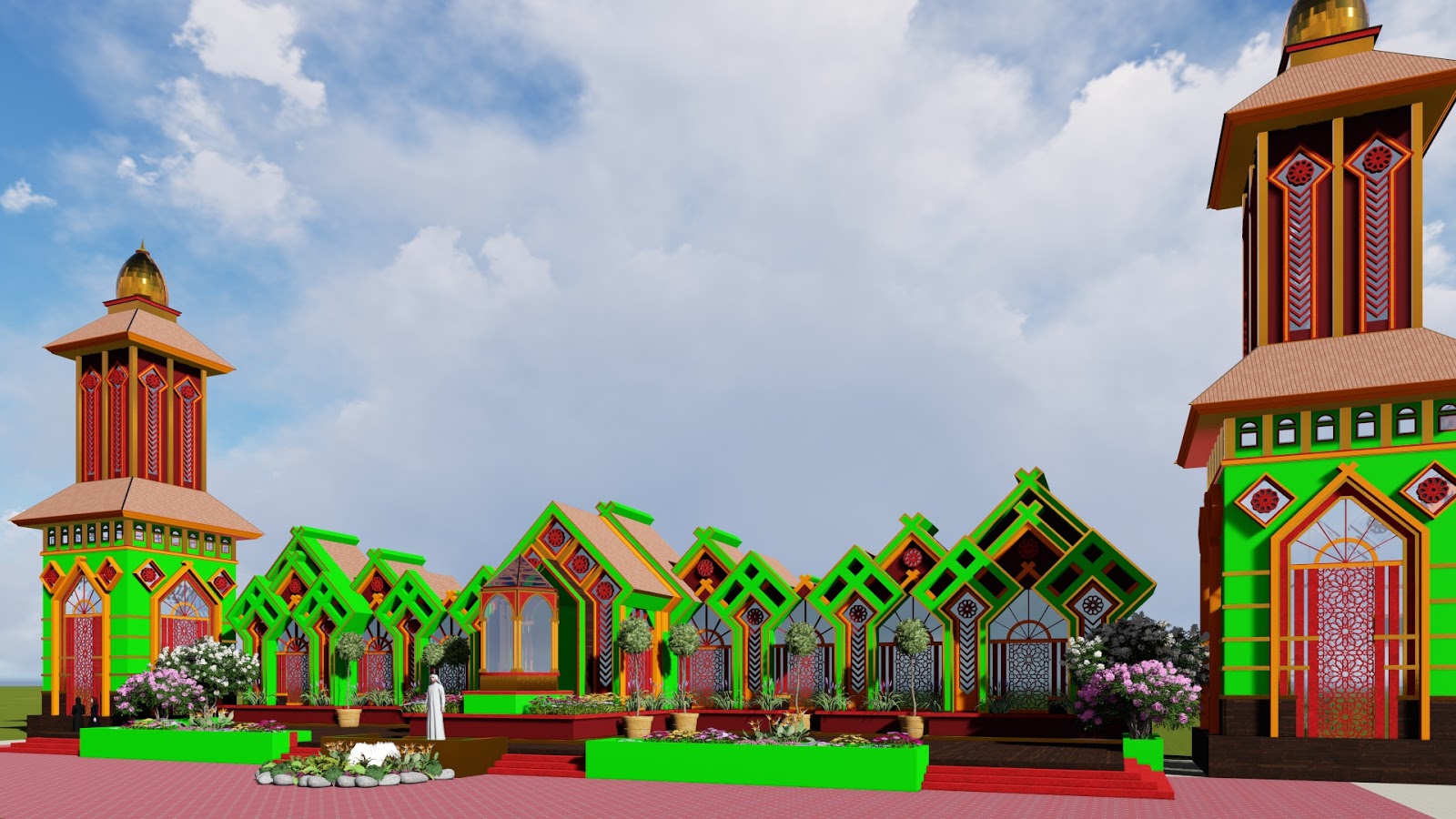 astaka MTQ Rokan Hilir