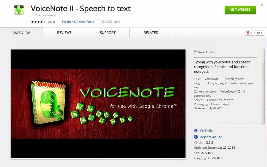 SpEd Learner's Blog: A Tech Tool for School: VoiceNote II