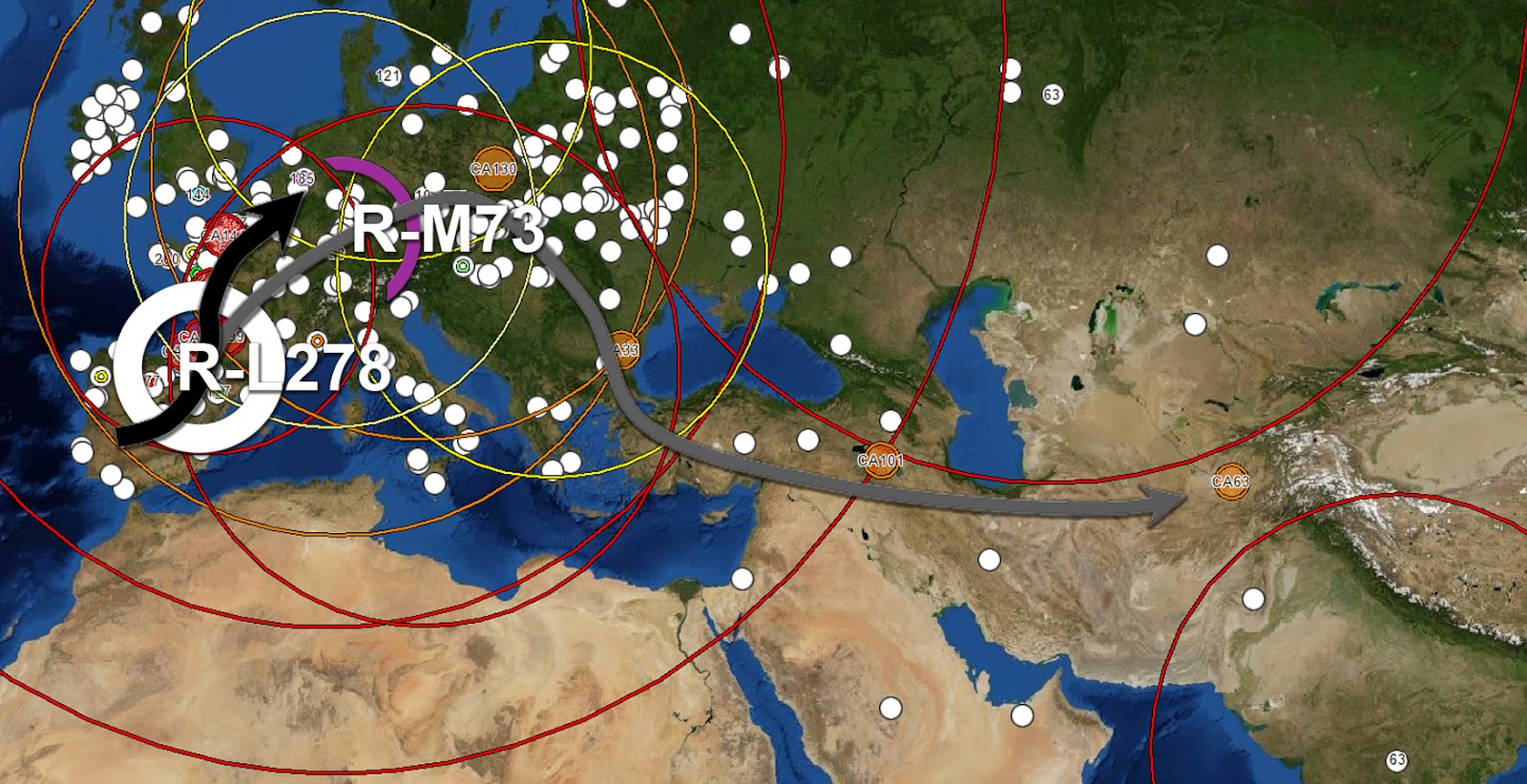 Origin Hunters - Genetic Genealogist: Iberian R1b Y-DNA: First Movers ...