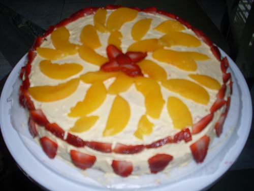 Como Hago Torta de Melocotón y Fresa, Postres de Costa Rica | Recetas ...