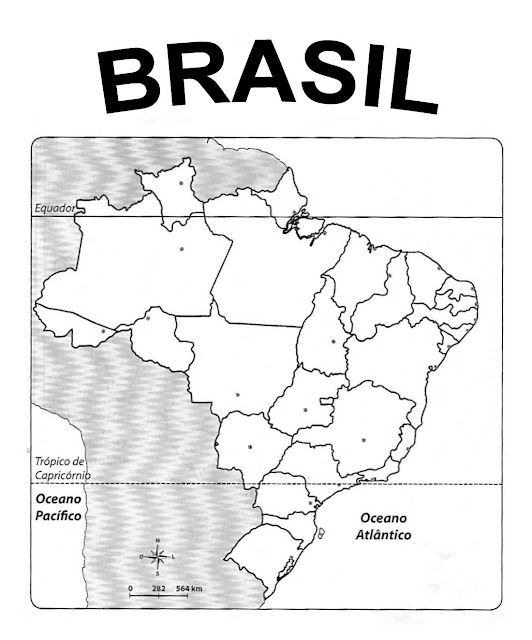 Pedagógiccos: Mapa do BRASIL