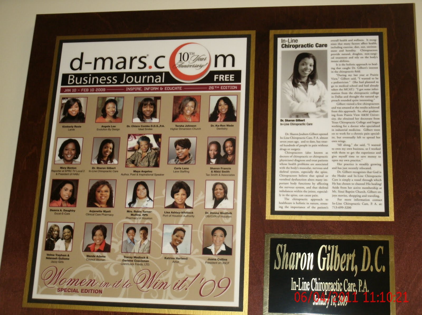 One in a Billion Consulting: Spotlight: Dr. Sharon J. Gilbert ...