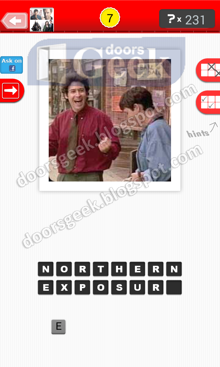 Guess the TV Show - Level 20-7 Answer ~ Doors Geek