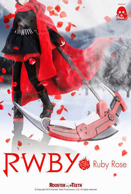 Teaser for RWBY RUBY ROSE 1/6th from Threezero