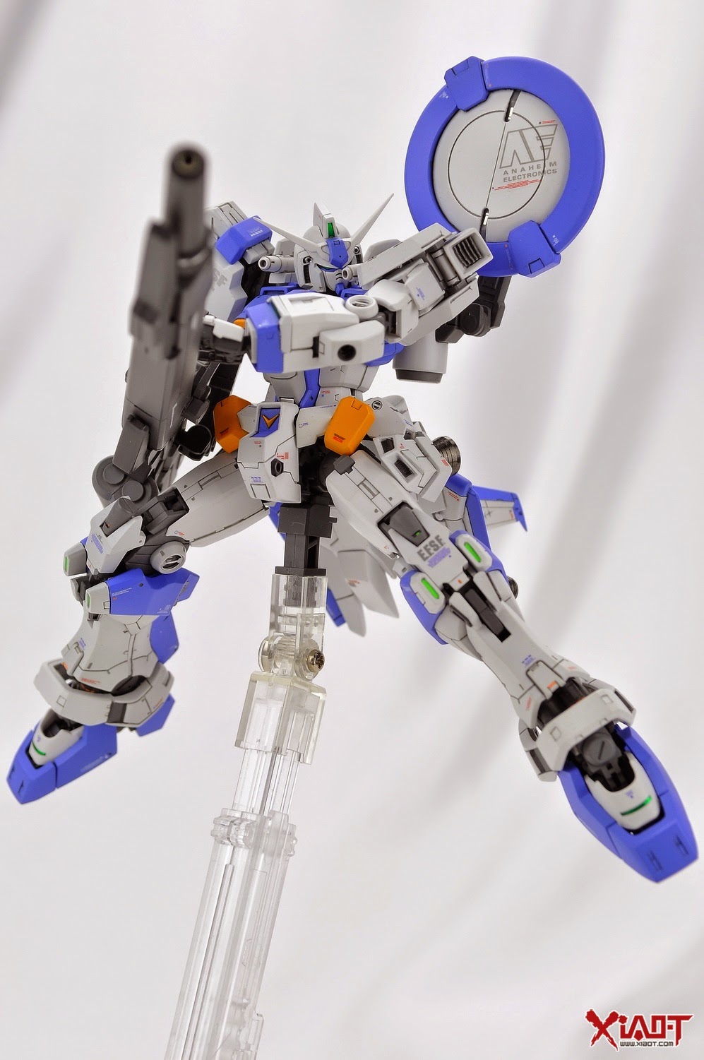 Custom Build: RG 1/144 Gundam GP01 "GP00 Blossom conversion kit"