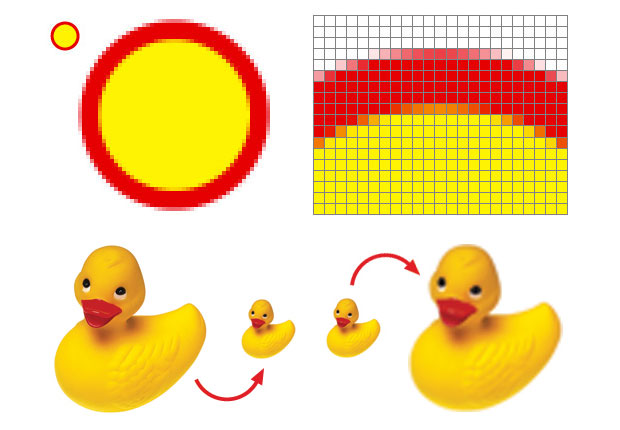 Penjelasan Vektor & Bitmap : pengertian vektor dan bitmap