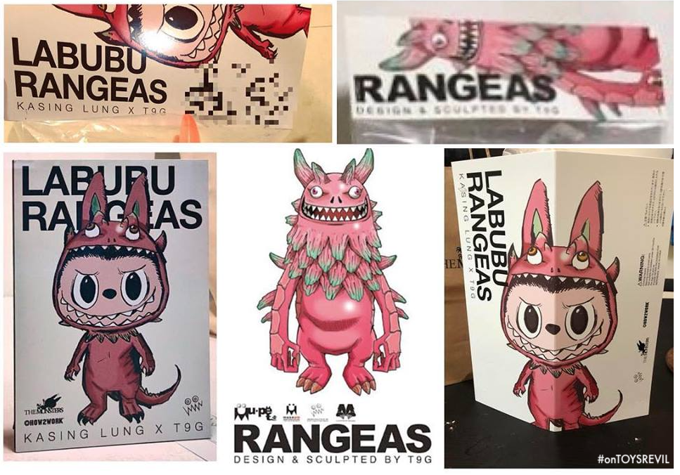 LABUBU RANGEAS by Kasing Lung × T9G × How2work﻿﻿