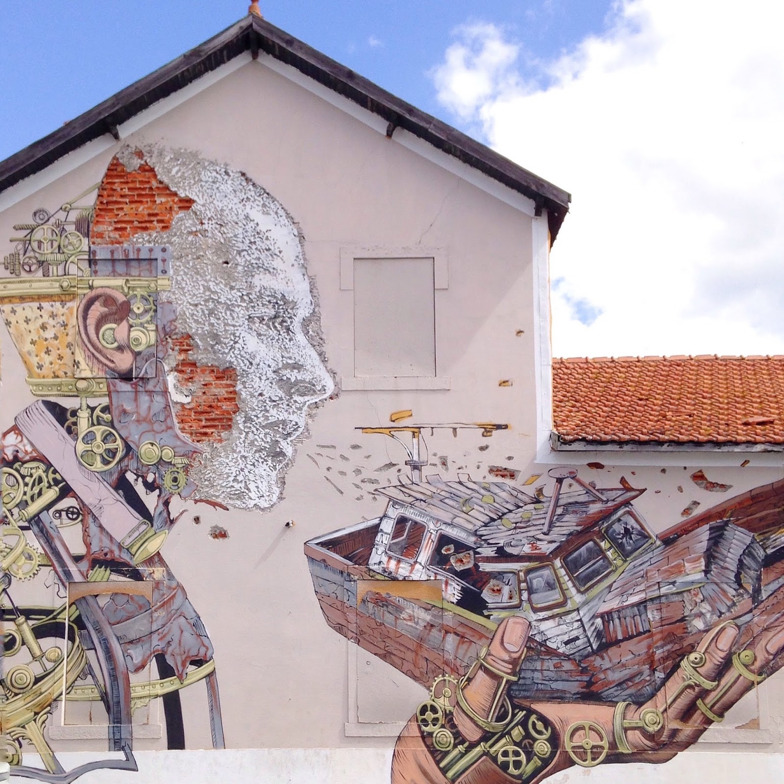 Le Paquet: Paredes mágicas em Lisboa