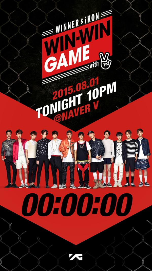 WINNER & iKON Win-Win GAME Countdown Live - WINNER UPDATES