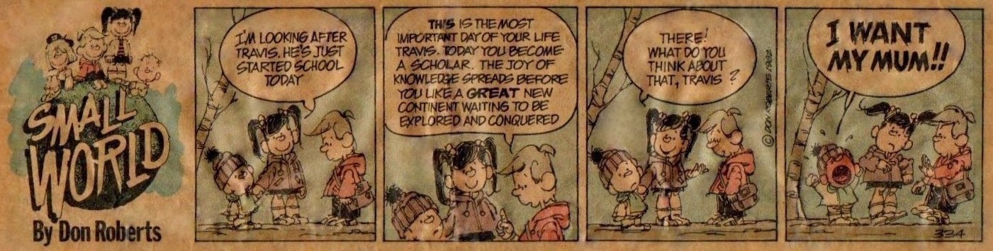 CRIVENS! COMICS & STUFF!: IT'S A SMALL WORLD...