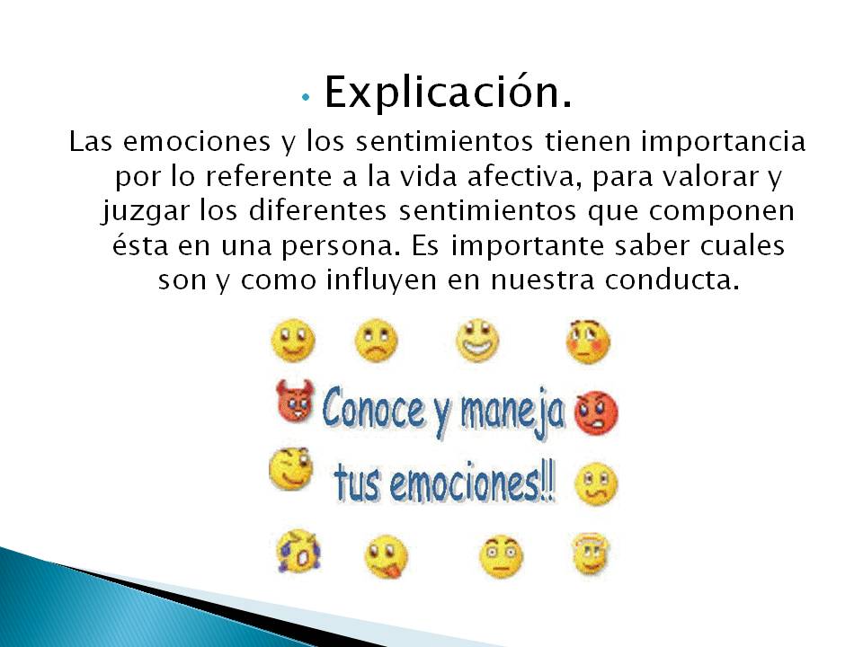 expresión de Sentimientos y emociones