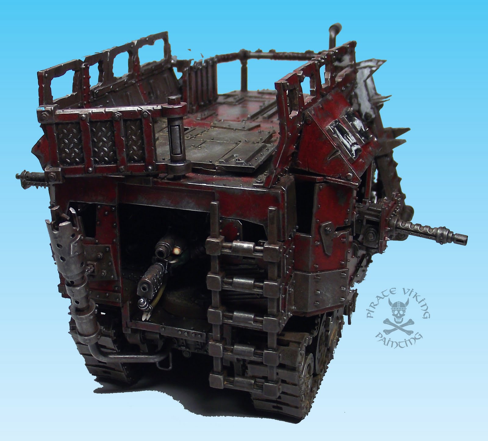 Pirate Viking Painting: Kustom Ork Battlewagon (FoPVP)