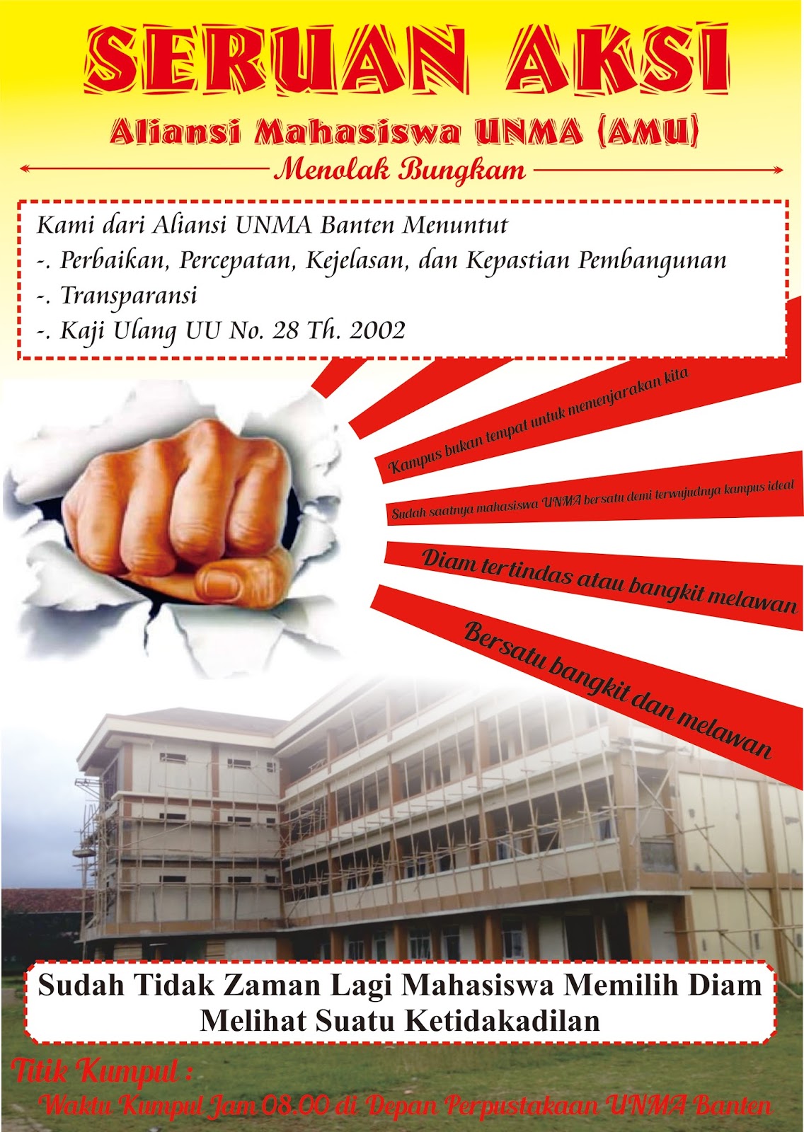 3 Contoh Pamflet Sederhana