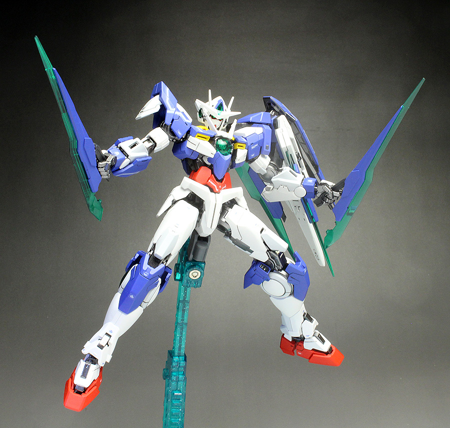 Painted Build: RG 1/144 00 Quanta [Detailed]