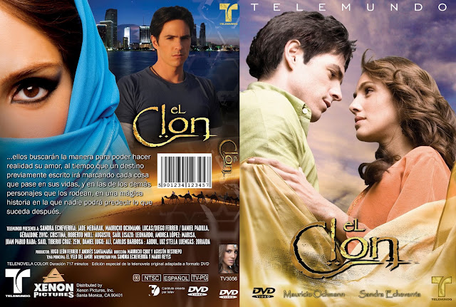 Caratulas de Telenovelas DVD: Carátula El Clon