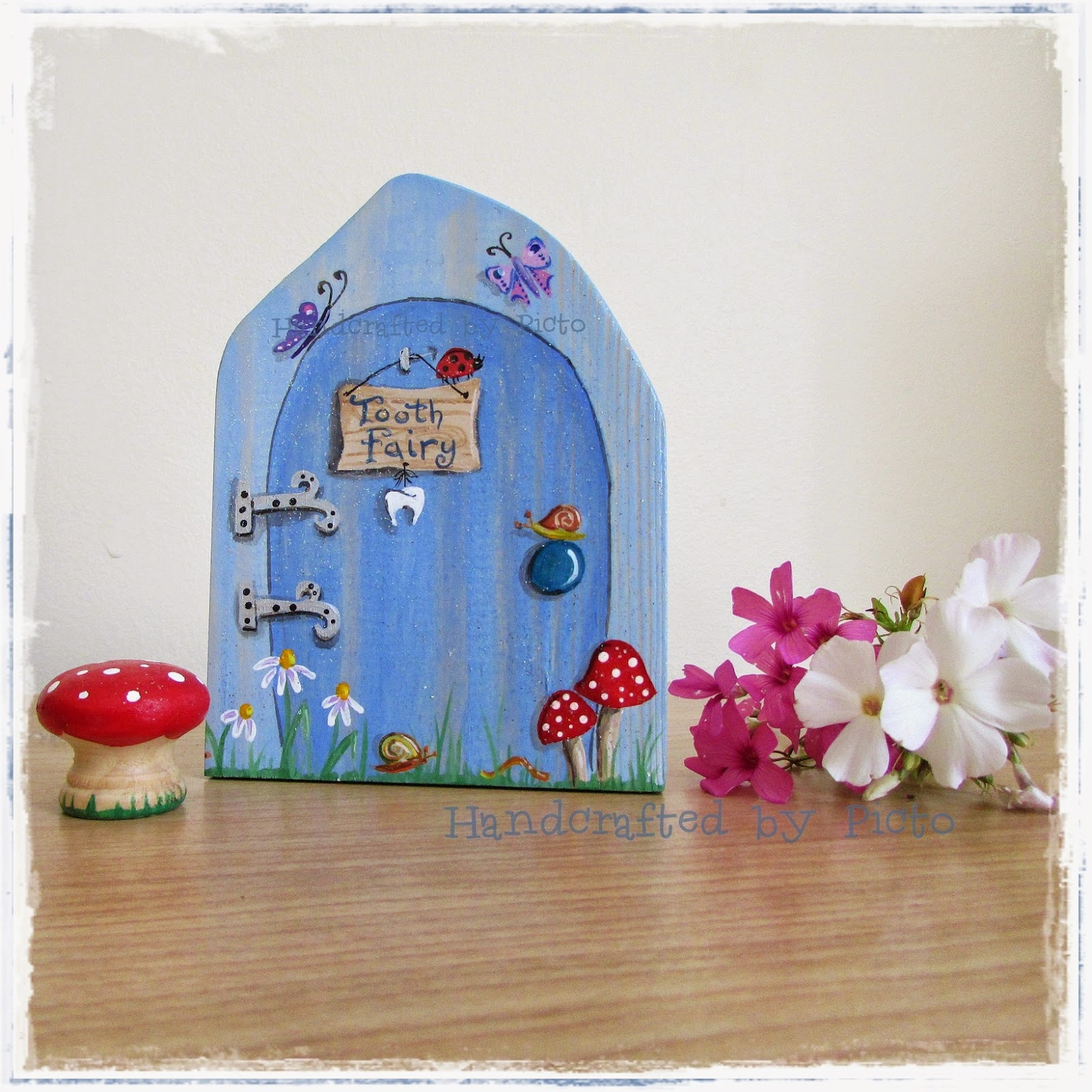Handcrafted by Picto: Tooth Fairy Doors for Boys & Girls