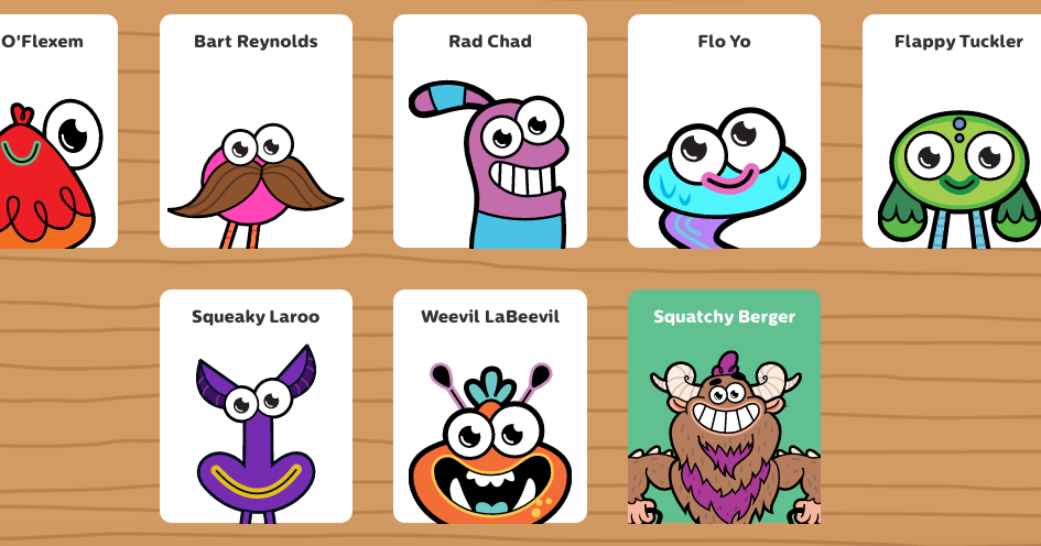 Grade One and Two News and Notes: New Go Noodle Character