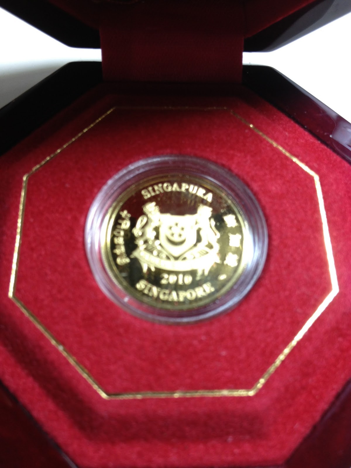 Coins Collection: SINGAPORE GOLD COINS