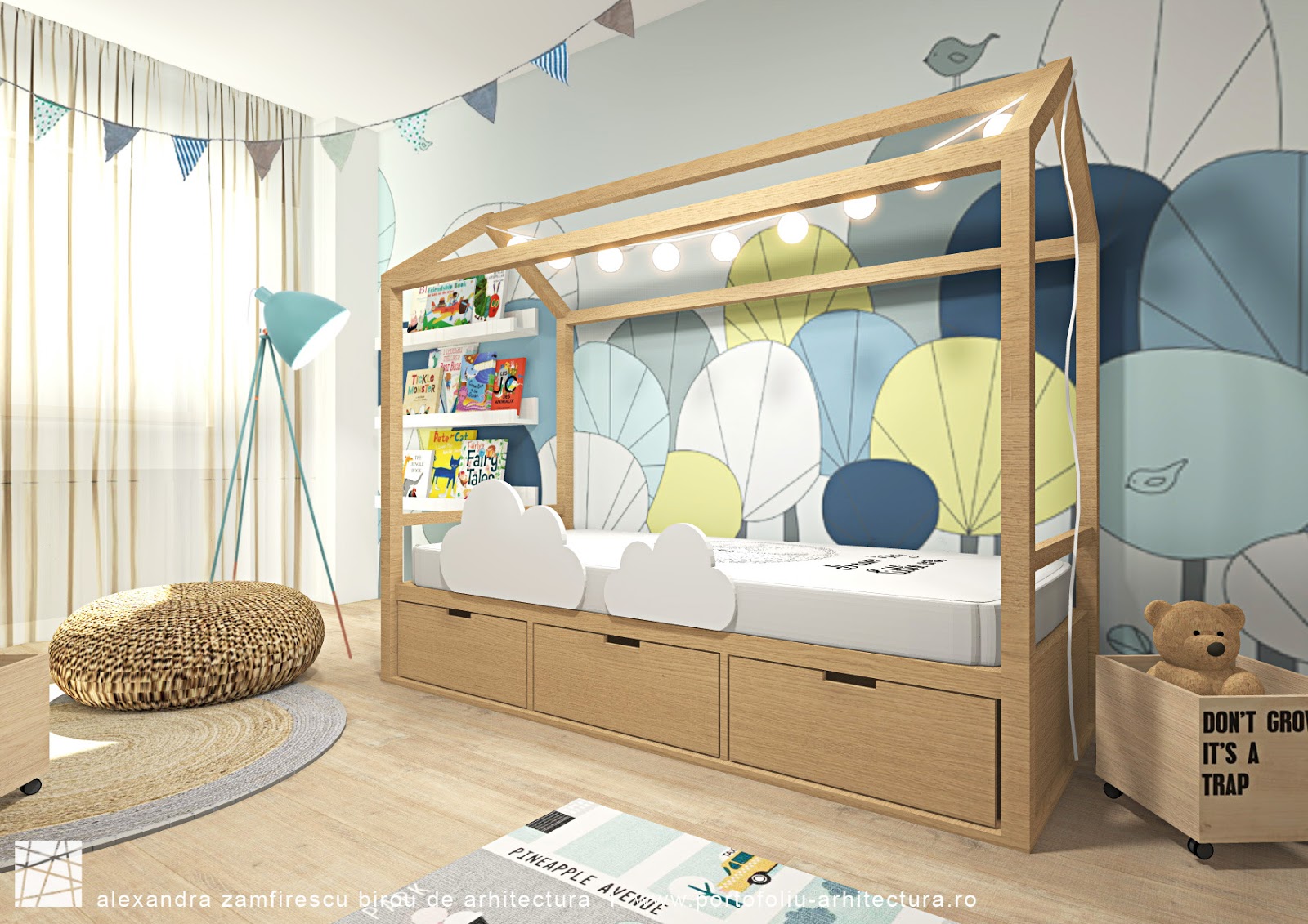 AMENAJARE CAMERA BEBELUS - BUCURESTI - AZSTUDIO