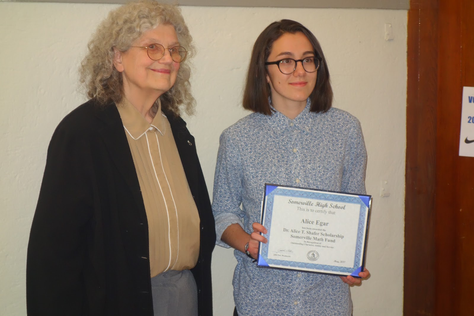 Somerville Mathematics: Outstanding Students win Somerville Math Fund ...