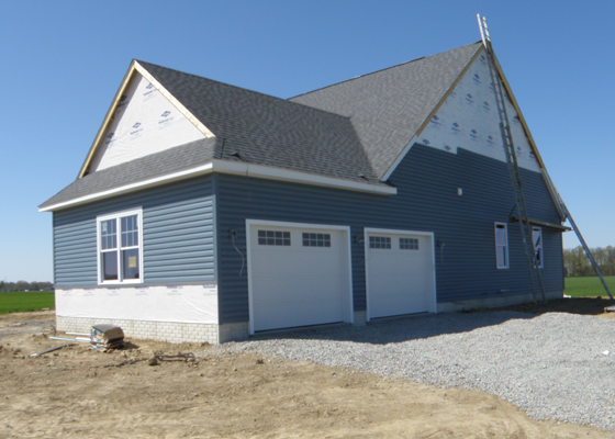 Building Our (Wayne) Home: Siding, Day 1, Part 2