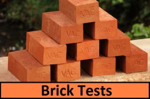 DAILY SCIENCE: 8 IMPORTANT TESTS ON BRICKS YOU SHOULD KNOW.....