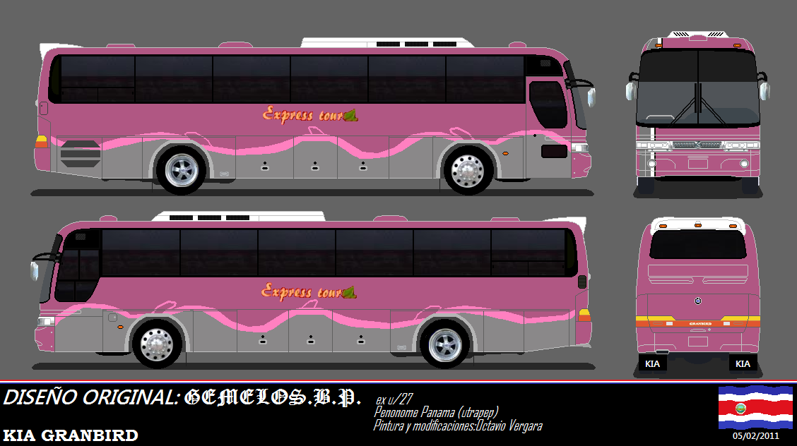 BUSES DE PANAMA: Kia Granbird