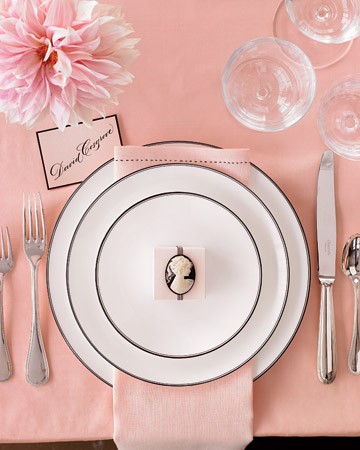 the desi knot: DIY Wedding: Place Settings